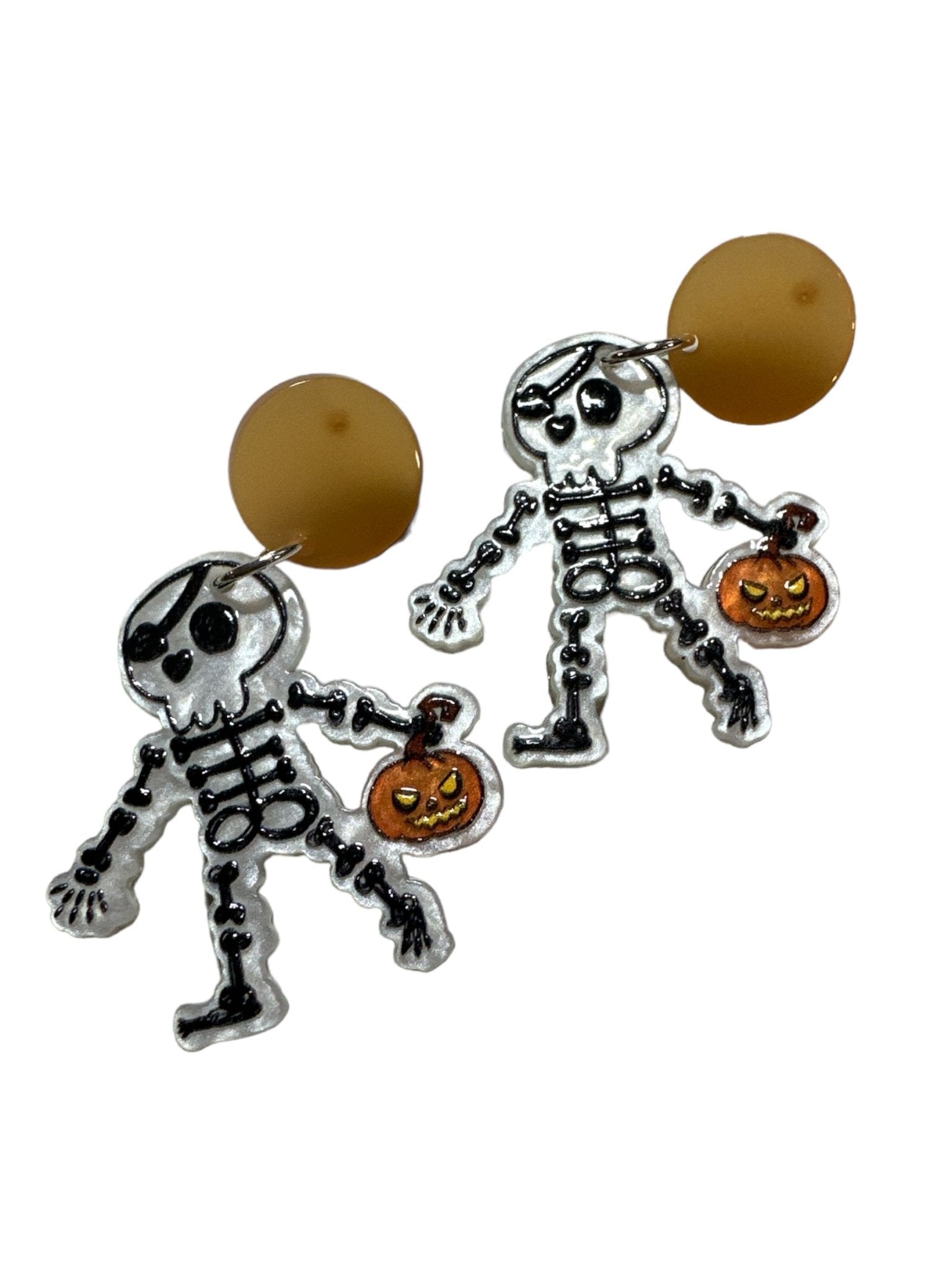 Skeleton Costume Accessory, Cute Dangle for Halloween – Minty Crafts